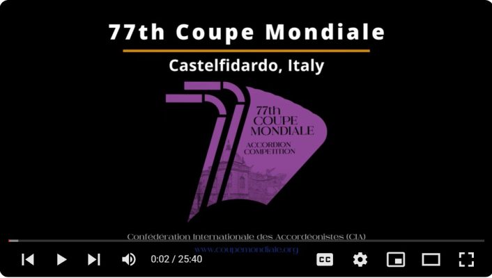 Video: Coupe Mondiale 2024 Prize Winners Concert - Accordions Worldwide