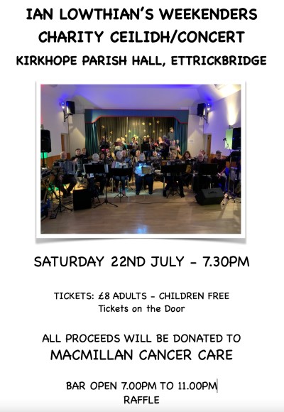 Ian Lowthian: Charity Ceilidh Concert Weekend – Scotland - Accordions ...