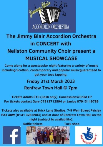Jimmy Blair Accordion Orchestra "Musical Showcase" Concert - Scotland ...