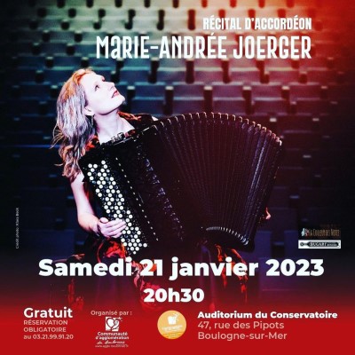 Marie Andrée Joerger Recital - France - Accordions Worldwide