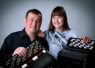 Duo Two Accordions Entertains at World Athletic Championships - USA ...