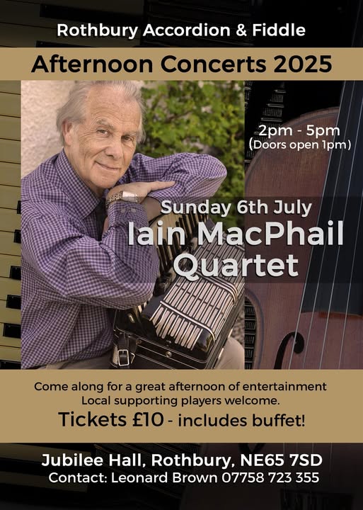 Rothbury Accordion & Fiddle Club Afternoon Concert - England ...