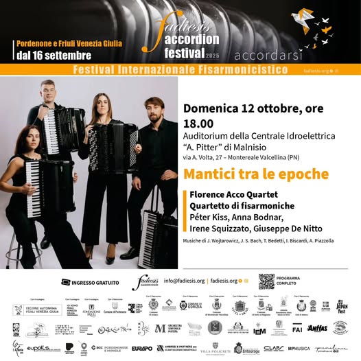 Florence Acco Accordion Quartet: Fadiesis Accordion Festival Concert ...