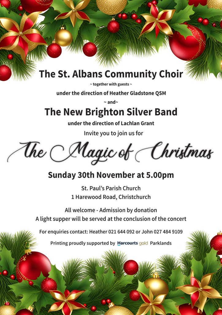 "The Magic of Christmas" Concert - New Zealand - Accordions Worldwide